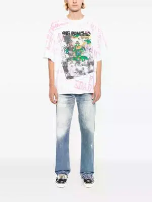 BETTER WITH AGE Tie-dye Graphic-print T-shirt