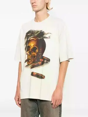 MELT Skull-print T-shirt