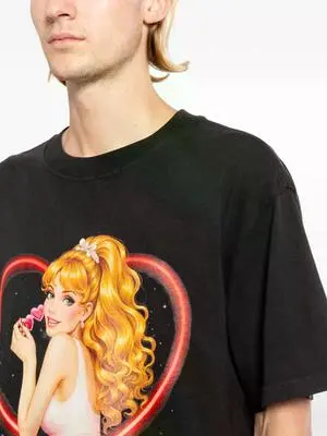 MELT Graphic-print T-shirt - Black