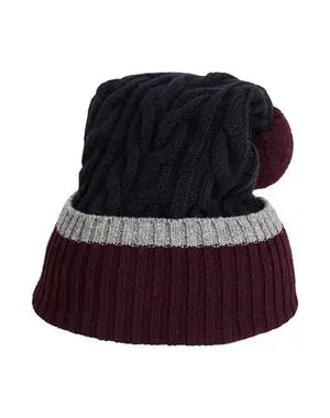 ZANONE Virgin Wool Beanie - Blue