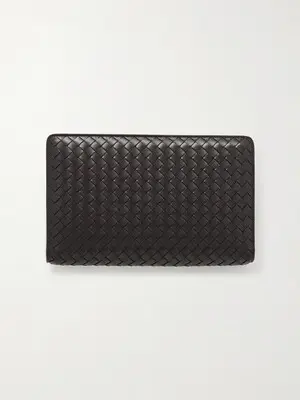 Bottega Veneta Intrecciato Leather Pouch