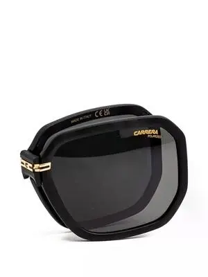 Carrera Eyewear Titanio 01 Geometric-frame Clip-on Eyeglasses