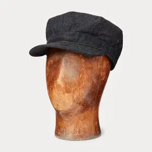 Ralph Lauren Indigo Denim Utility Cap - Rinse