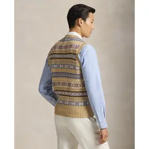 Ralph Lauren Fair Isle Cotton-wool Sweater Vest