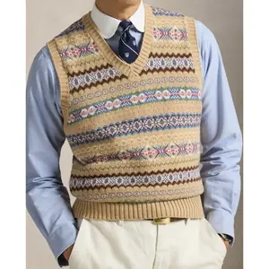 Ralph Lauren Fair Isle Cotton-wool Sweater Vest