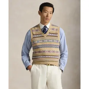Ralph Lauren Fair Isle Cotton-wool Sweater Vest