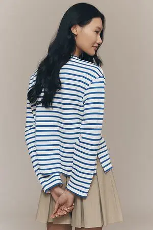 Endless Rose Embellished Striped Pullover