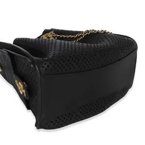 Chanel Perforated Calfskin Hobo Bag