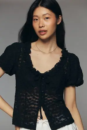 Women's Short Sleeve Button Up Blouses