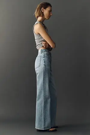 PISTOLA Larsen High Rise Relaxed Flare Jeans