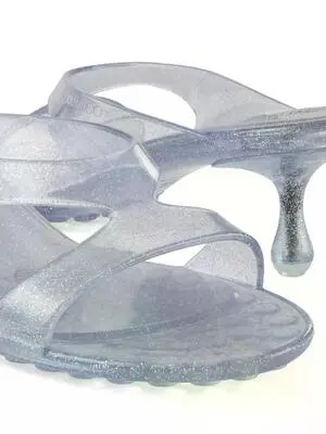JIMMY CHOO Jelly Drop 50 Glitter Jelly Sandals