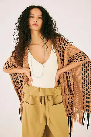THE FARRA Crucera Poncho