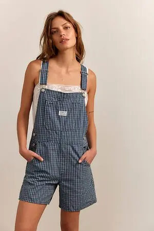 LEVI'S Utility Printed Shortalls