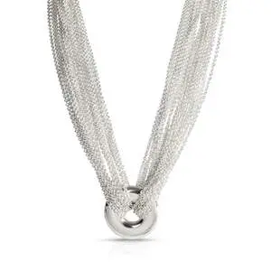 Tiffany & Co. Sterling Silver Multi-strand Circle Necklace - Sterling_silver