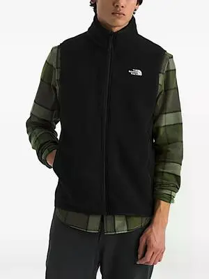 The North Face Zip-up Sleeveless Sweatshirt - Black