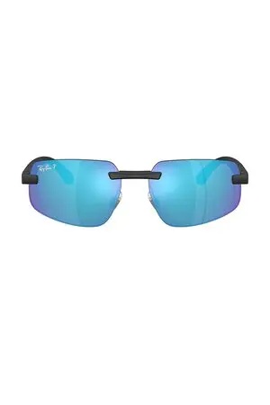 Ray-ban Irregular Sunglasses - Blue