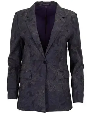 LORDS OF HARLECH Jane Paisley Tailored Blazer