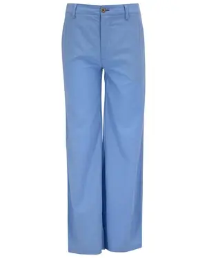 LORDS OF HARLECH Phoebe Wide-leg Wool Trousers