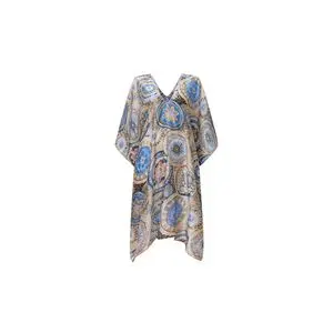 JAMES LAKELAND Kaftan With Mandala Print - Brown