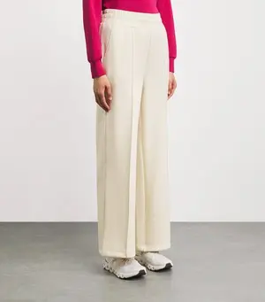 Varley Freesoft Wide-leg Sweatpants - Ivory