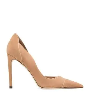 JIMMY CHOO Brigitte 100 Suede Pumps