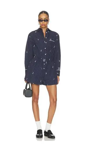 Lacoste Oversize Fit Jacquard Shirt