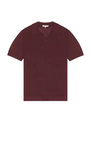 Onia Silk Linen Johnny Polo In . Also - Wine