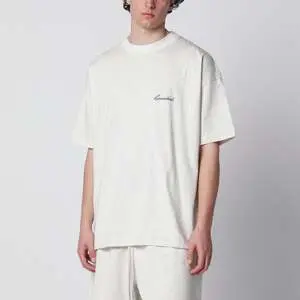 Fear Of God Classic Oat-colored Cotton T-shirt - Beige