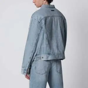 Fear Of God Relaxed Cropped Denim Jacket