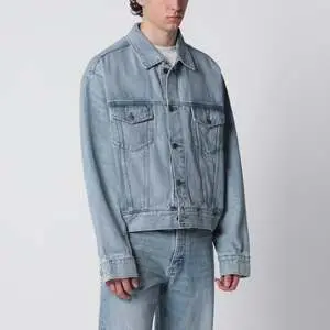 Fear Of God Relaxed Cropped Denim Jacket
