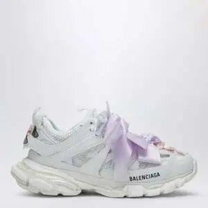 Balenciaga Track Bow Sneakers In Mixed Materials