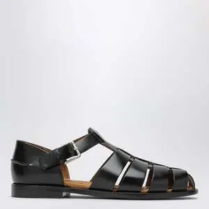 SEBAGO Leather Criss-cross Sandals