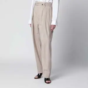 Bottega Veneta Mélange Wool Trousers