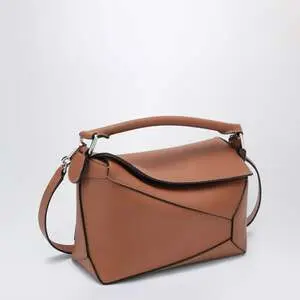 Loewe Small Puzzle Edge Bag - Brown