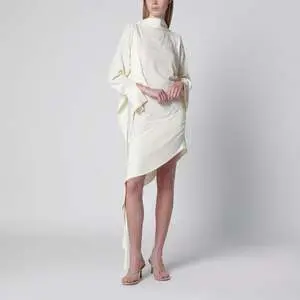FRANCESCO MURANO Asymmetrical Silk-blend Dress