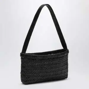 Manebí Woven Leather Shoulder Bag