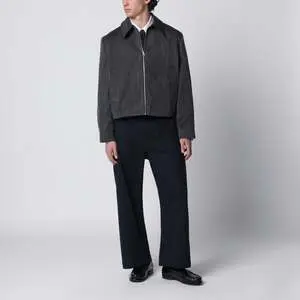 Séfr Washed Tazio Zip-up Jacket - Grey