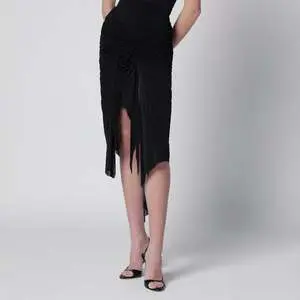 FRANCESCO MURANO Draped Skirt With Front Slit
