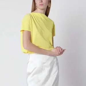 Jacquemus Mistral Top In Viscose Blend - Yellow