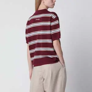 DUNST Striped Cotton Polo Shirt