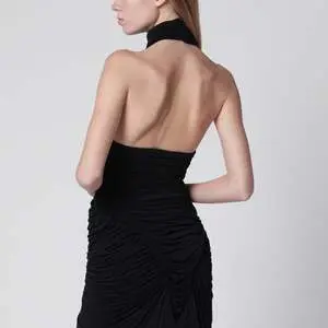 FRANCESCO MURANO Draped Viscose-blend Bodysuit