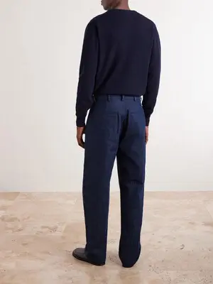 De Bonne Facture Balloon Tapered Denim Trousers