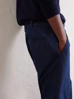 De Bonne Facture Balloon Tapered Denim Trousers