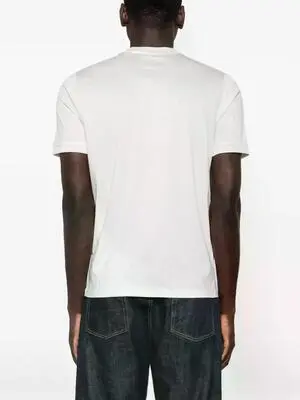 John Richmond Logo-print T-shirt - Neutrals