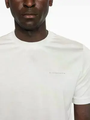 John Richmond Logo-print T-shirt - Neutrals