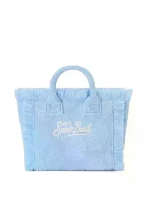 MC2 SAINT BARTH Mini Vanity Shell-embossed Tote Bag