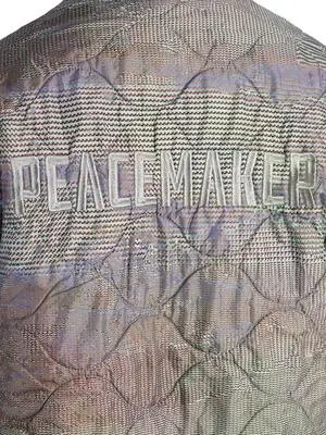 PEACEMAKER OAMC Oamc Quilted V-neck Button-down Jacket