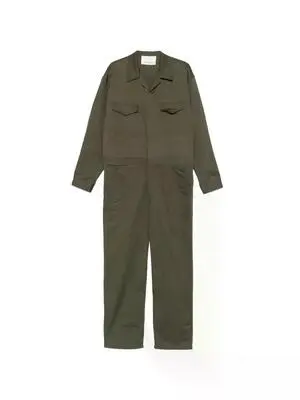 THE FRANKIE SHOP Ardea Flap-pocket Jumpsuit - Green