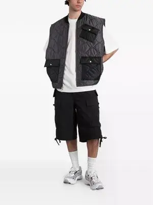 PEACEMAKER OAMC Oamc Quilted Zip-up Vest With Flap Pockets