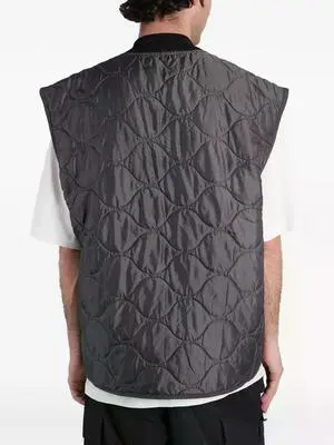 PEACEMAKER OAMC Oamc Quilted Zip-up Vest With Flap Pockets